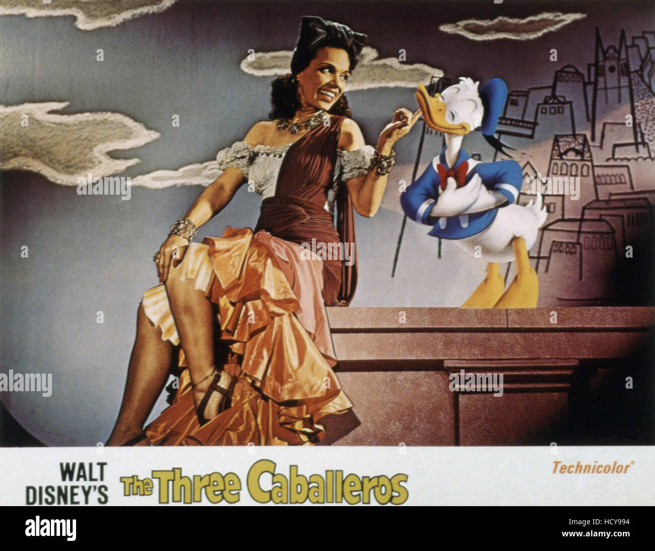 THE THREE CABALLEROS, Aurora Miranda, Donald Duck, 1944 Stock Photo - Alamy
