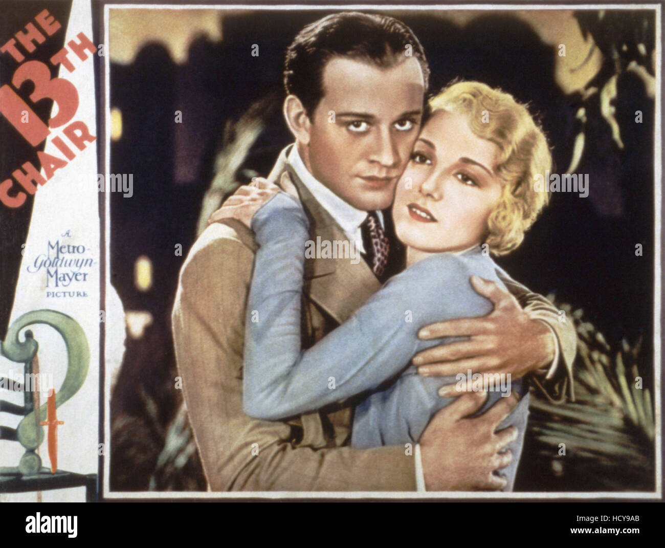 THE THIRTEENTH CHAIR, Conrad Nagel, Leila Hyams, 1929 Stock Photo - Alamy