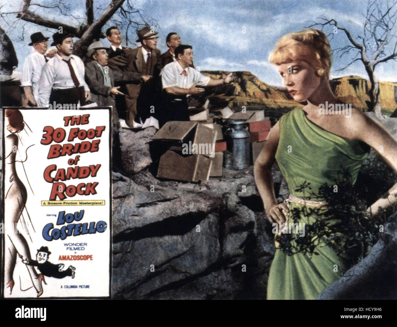 THE 30 FOOT BRIDE OF CANDY ROCK, Doodles Weaver, (fourth from left ...