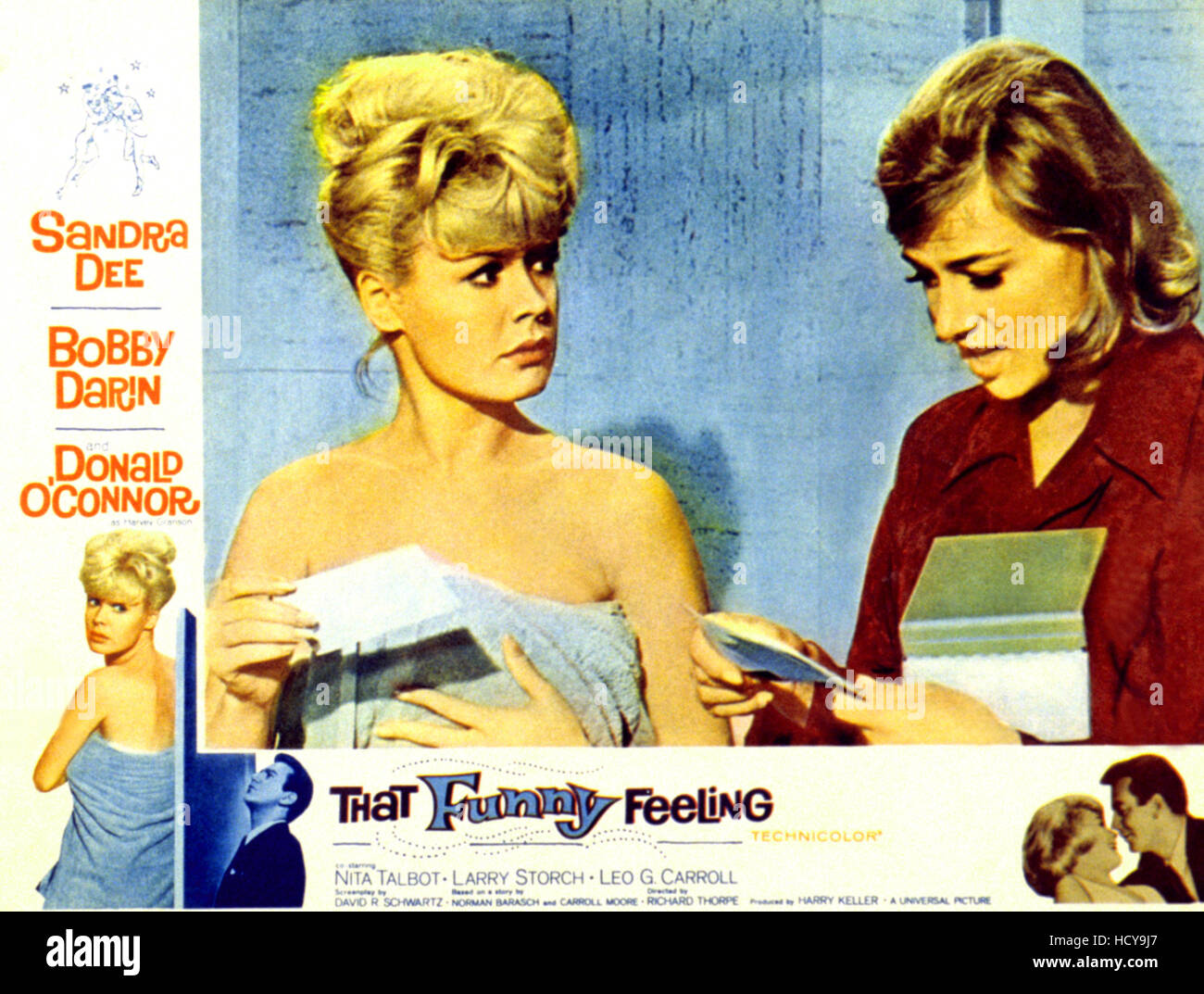 THAT FUNNY FEELING, Sandra Dee, Nita Talbot, 1965 Stock Photo - Alamy