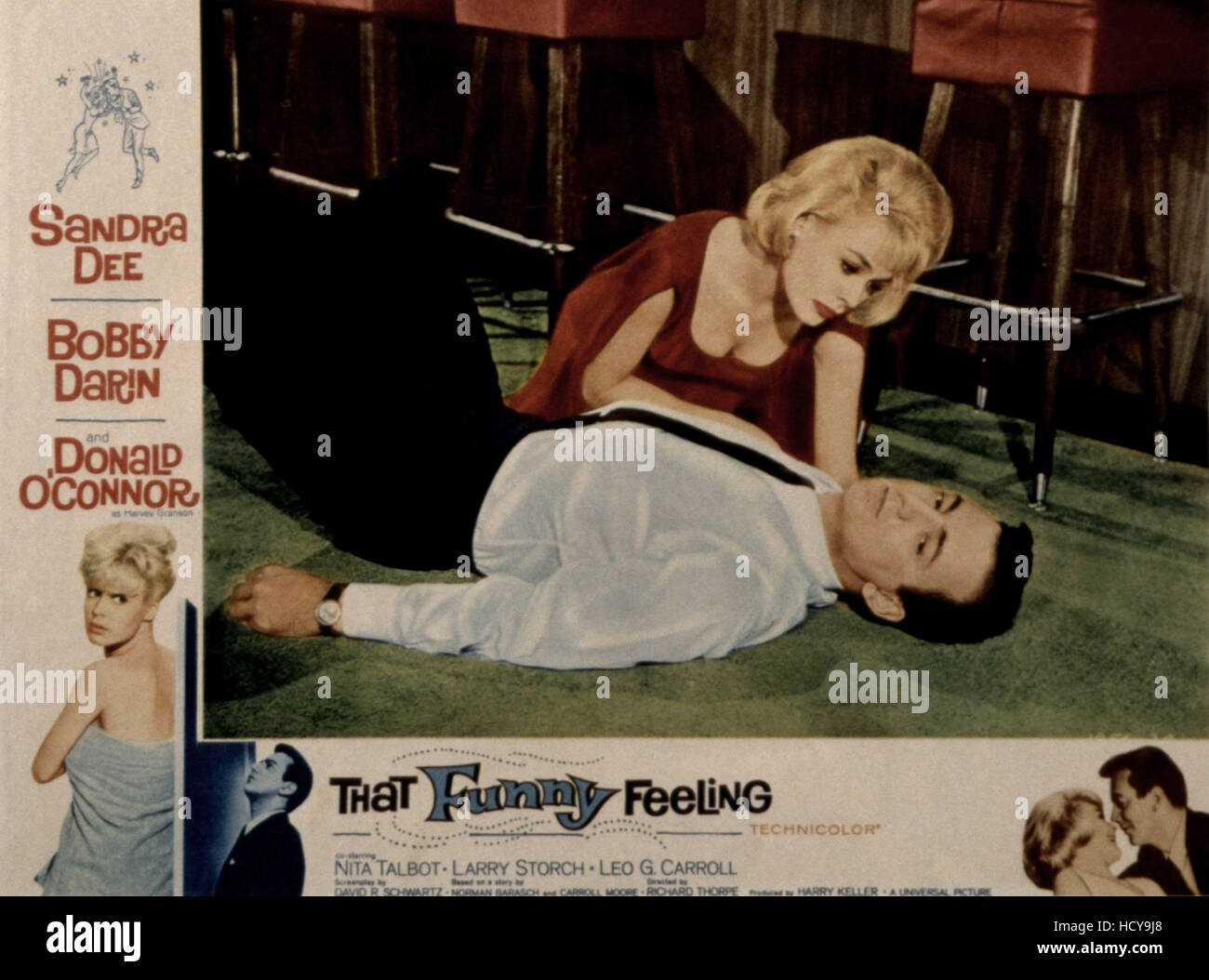 THAT FUNNY FEELING, Sandra Dee, Bobby Darin, 1965 Stock Photo - Alamy