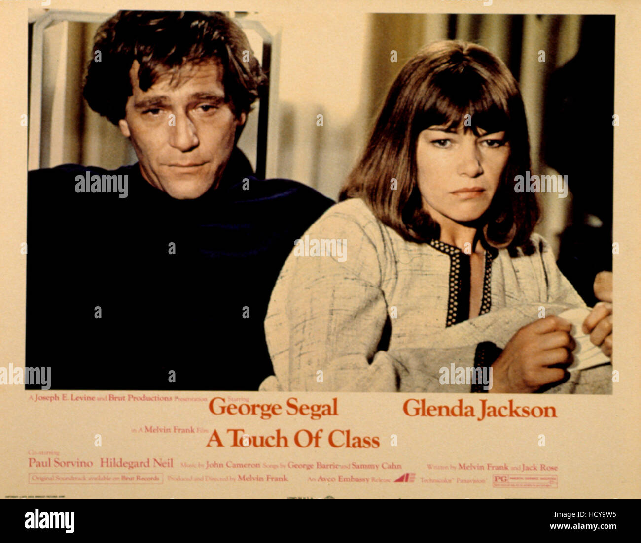A TOUCH OF CLASS, George Segal, Glenda Jackson, 1973 Stock Photo - Alamy
