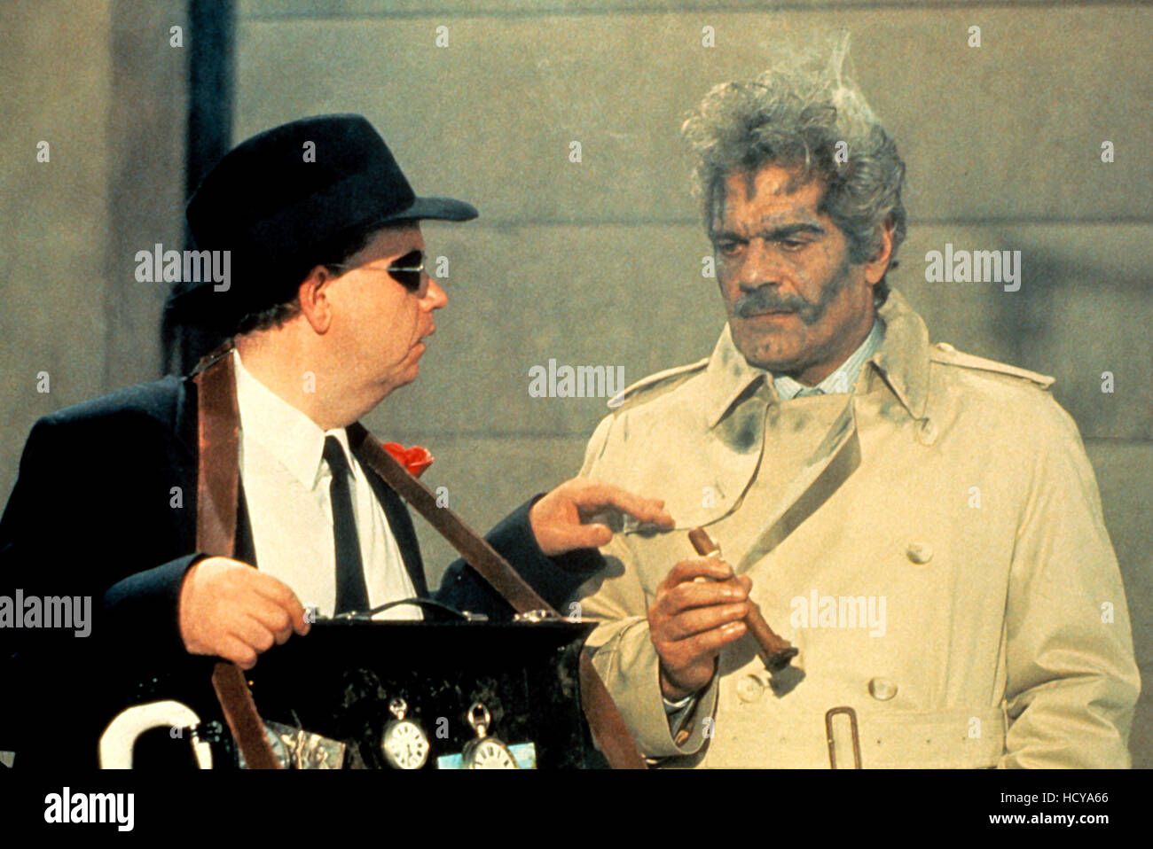 TOP SECRET, Ian McNeice, Omar Sharif, 1984 Stock Photo - Alamy