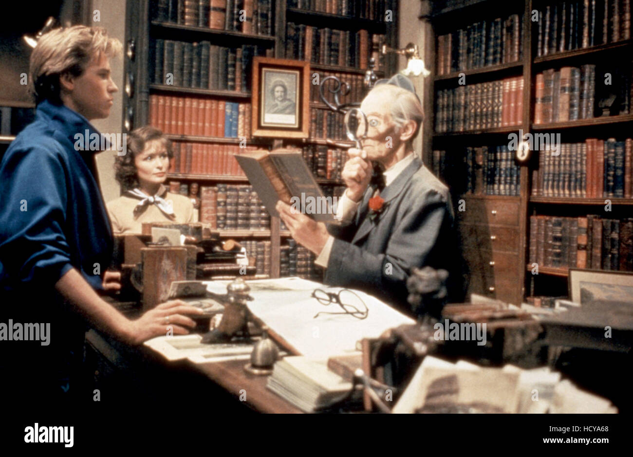 TOP SECRET, Val Kilmer, Lucy Gutteridge, Peter Cushing 1984 ...