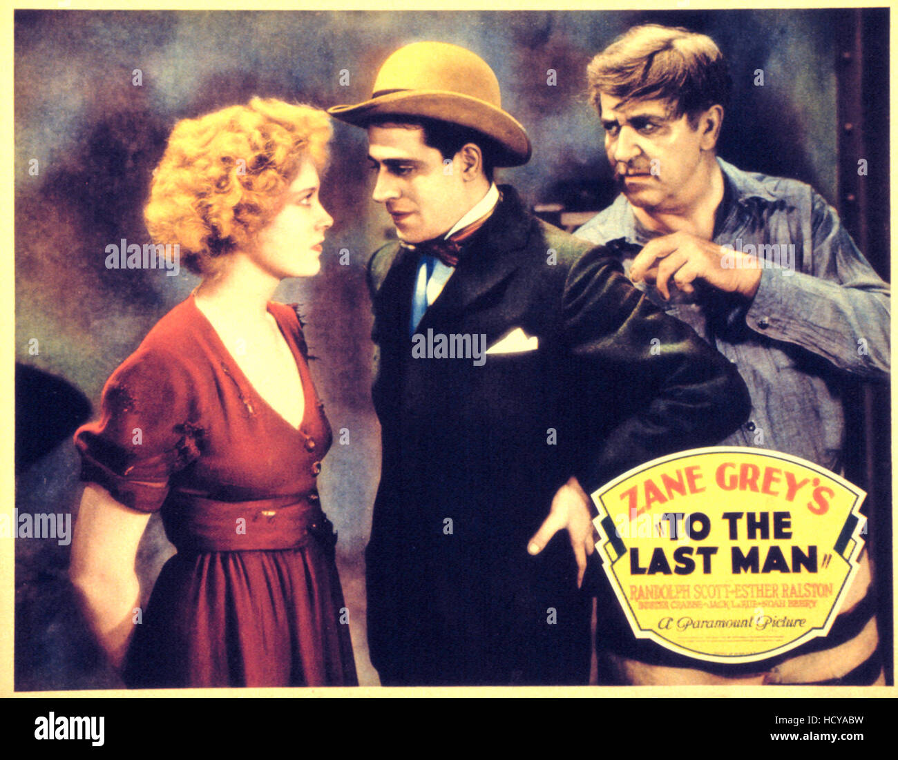 TO THE LAST MAN, (aka LAW OF VENGEANCE), Esther Ralston, Jack La Rue ...
