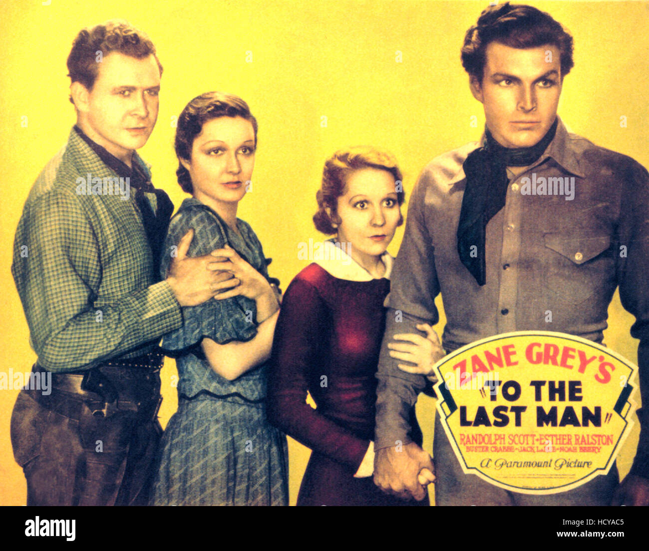 TO THE LAST MAN, (aka LAW OF VENGEANCE), Barton MacLane, Gail Patrick ...