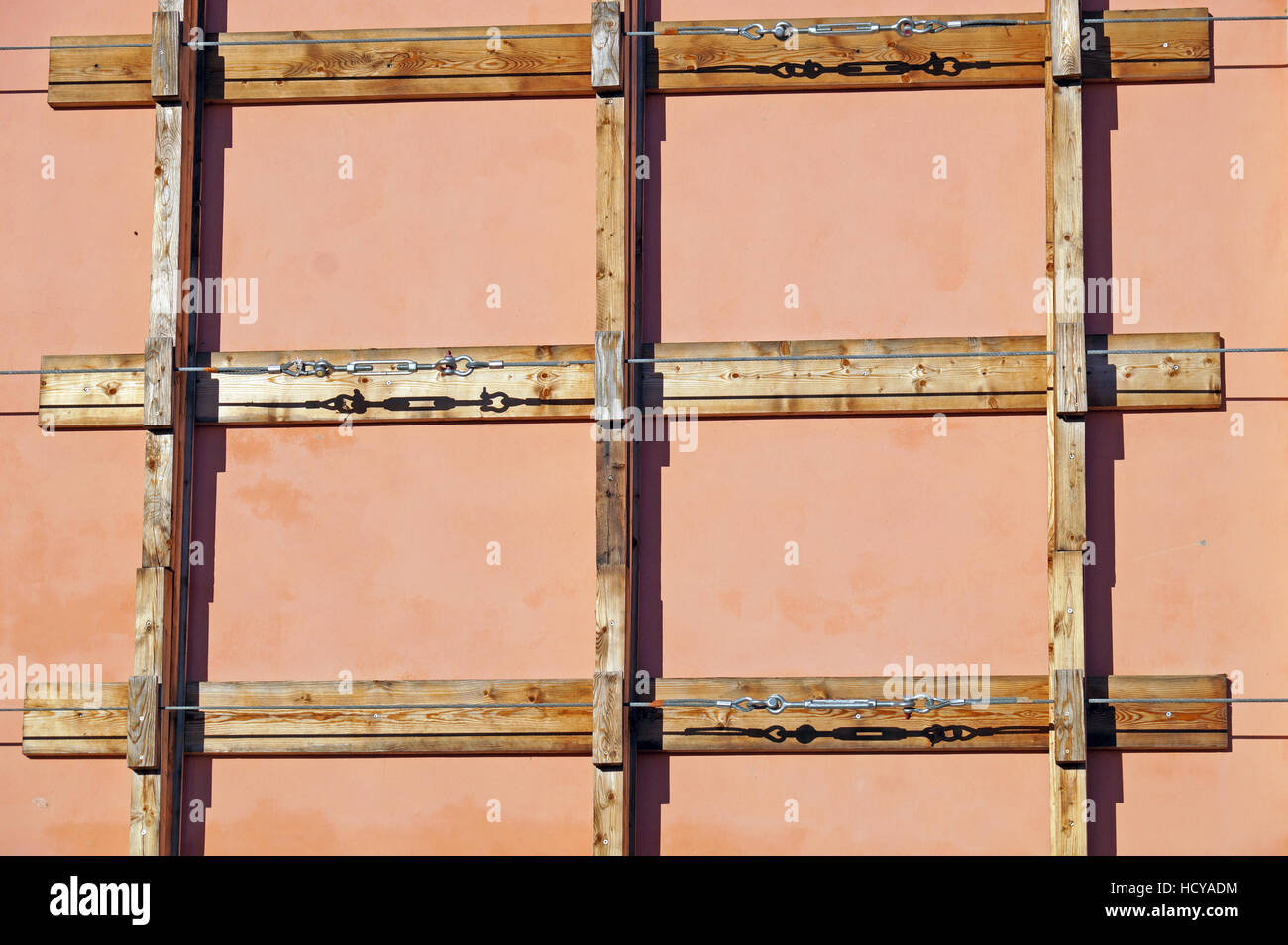 Reconstruction after the earthquake detail Stock Photo - Alamy