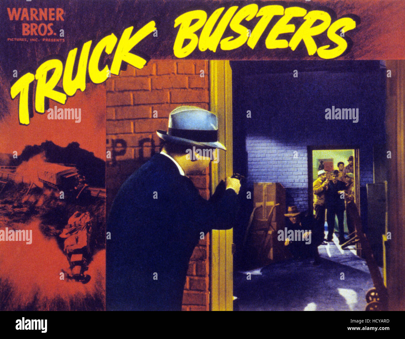 TRUCK BUSTERS, lobbycard, 1943 Stock Photo - Alamy