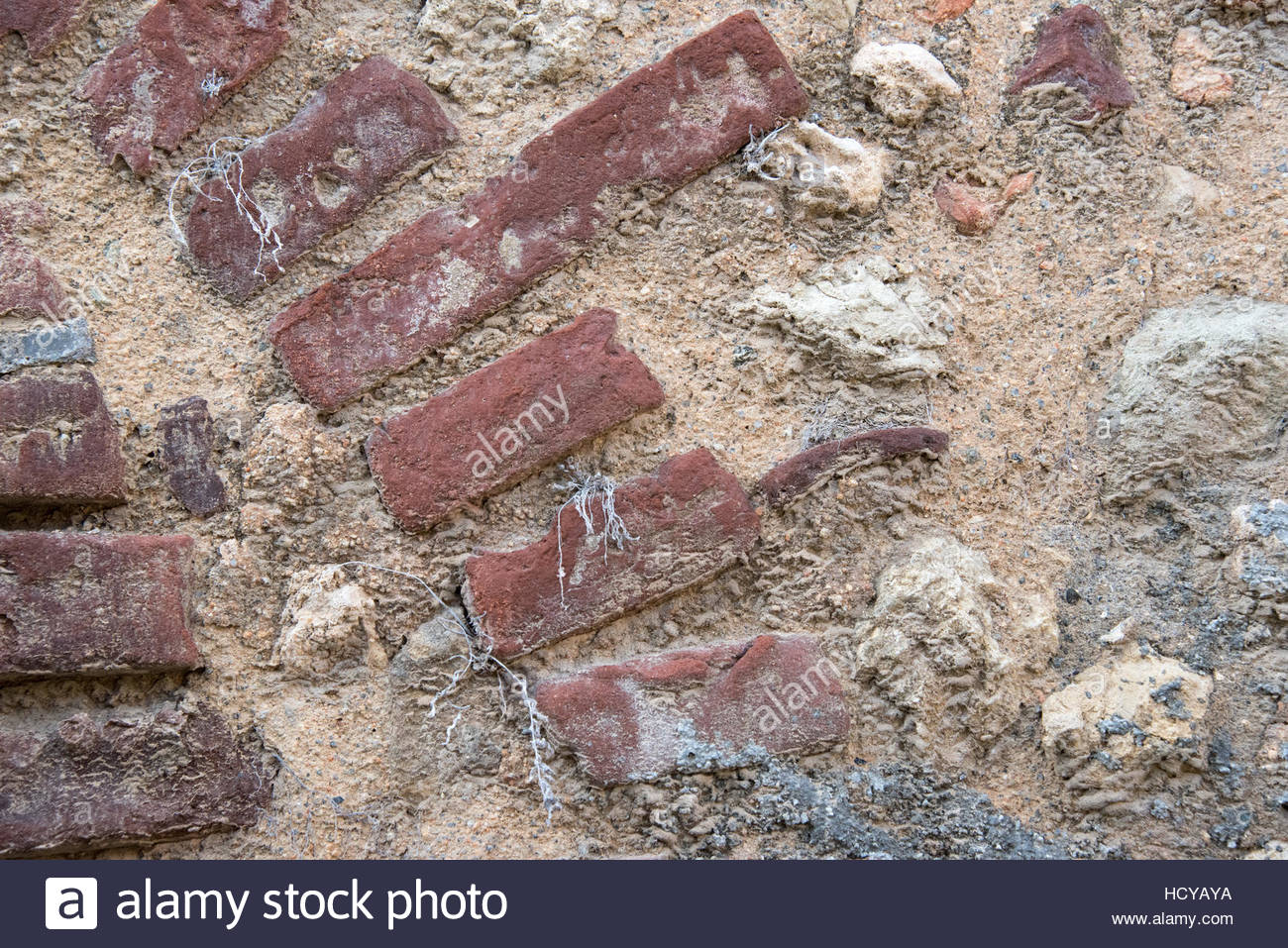 Old Spanish Brick Wall Stock Photos & Old Spanish Brick Wall Stock ...