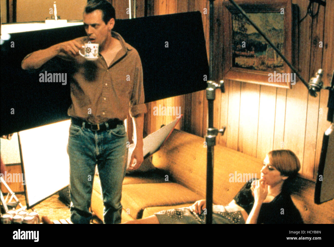 TREES LOUNGE, Steve Buscemi, Chloe Sevigny on set, 1996, (c)Orion ...