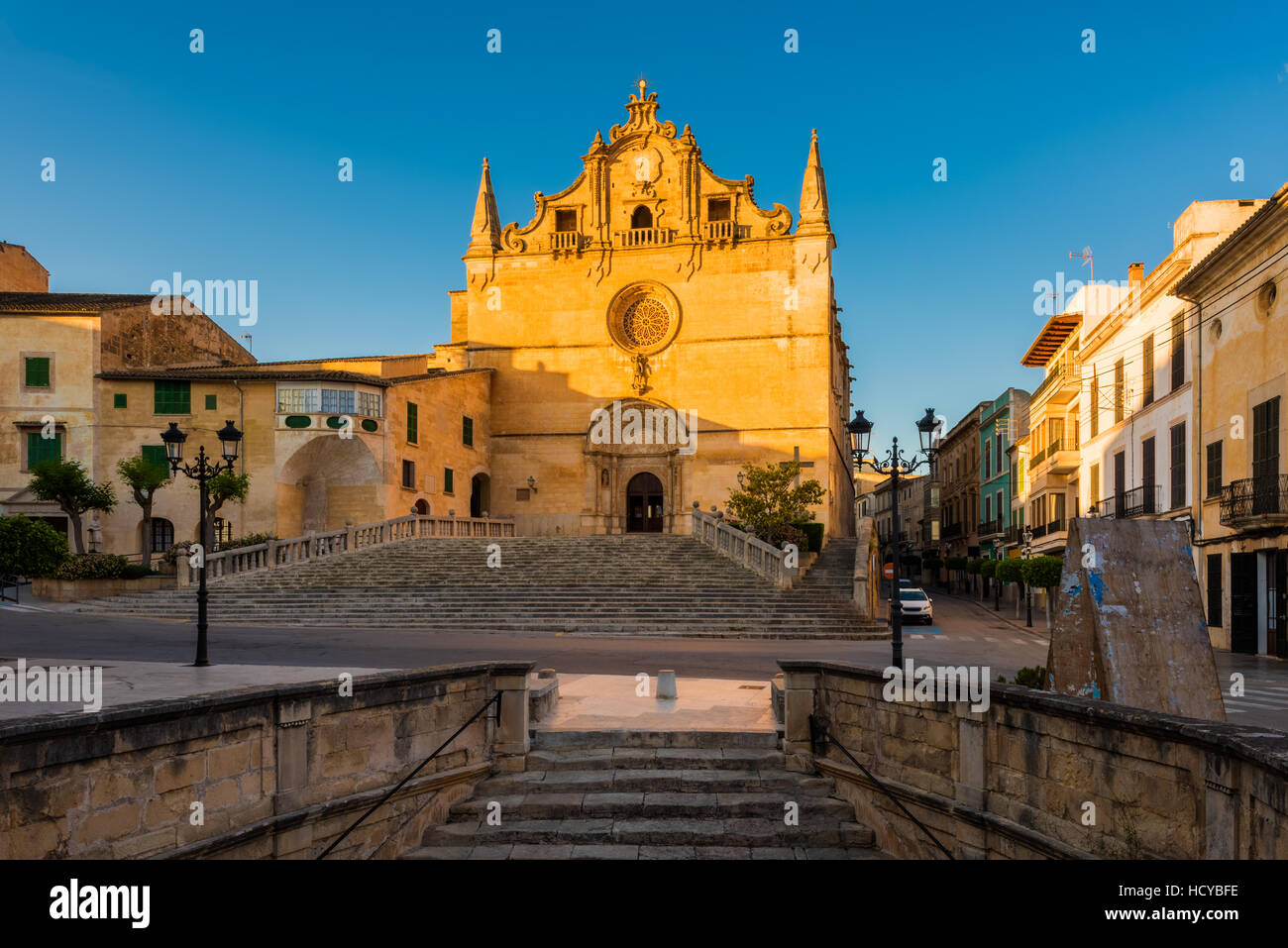 Church in Felanitx Mallorca Stock Photo - Alamy