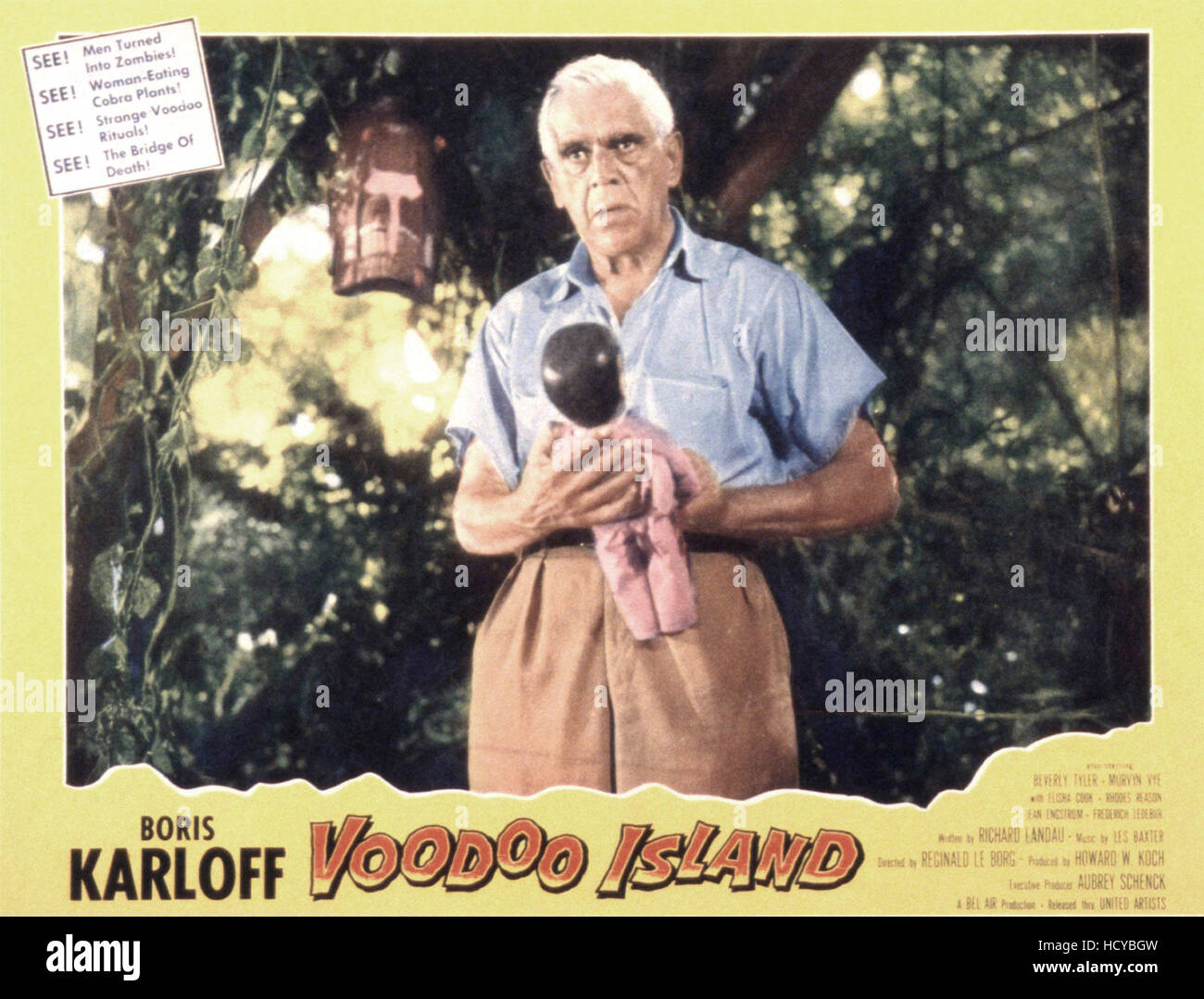 VOODOO ISLAND, Boris Karloff, 1957 Stock Photo - Alamy