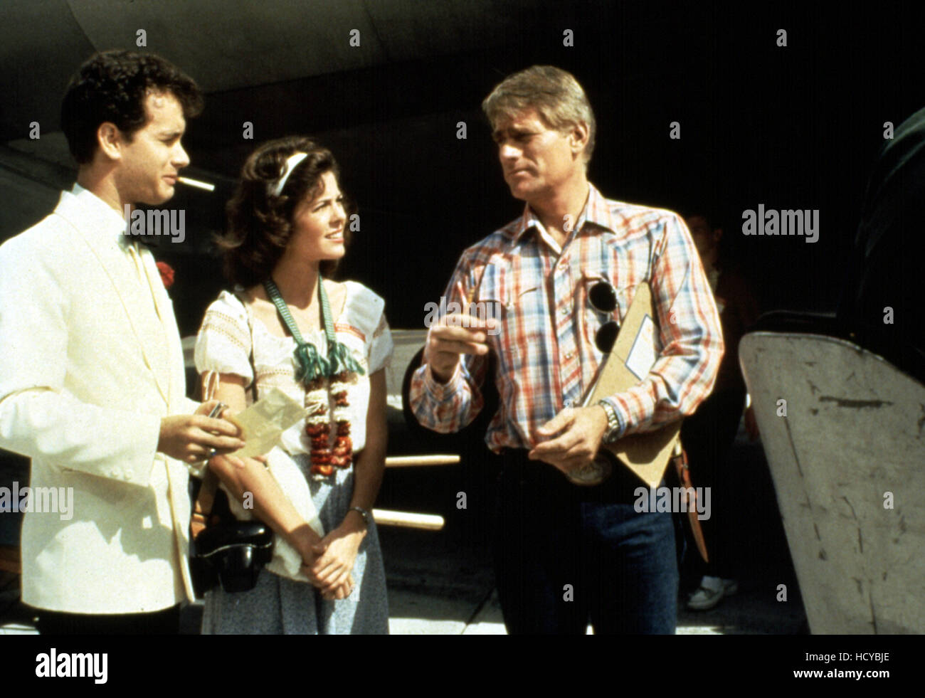 VOLUNTEERS, Tom Hanks, Rita Wilson, Tim Thomerson, 1985 Stock Photo - Alamy