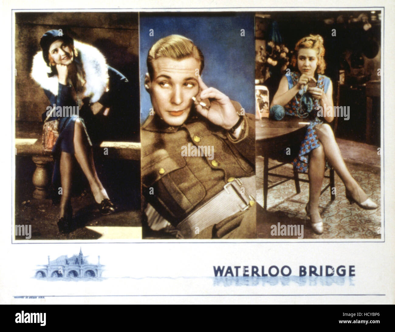 WATERLOO BRIDGE, Mae Clarke, Douglass Montgomery, 1931 Stock Photo - Alamy