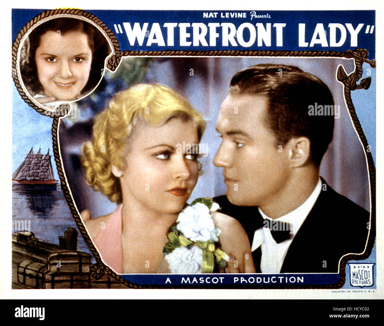 WATERFRONT LADY, top left: Ann Rutherford, bottom from left: Barbara ...