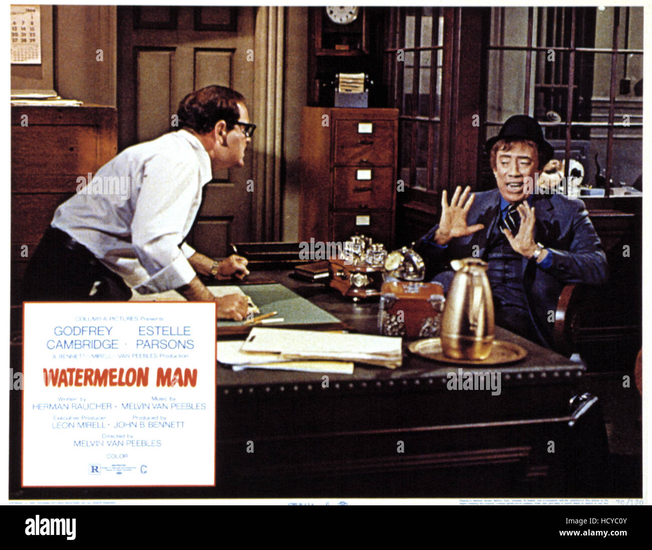 WATERMELON MAN, Howard Caine, Godfrey Cambridge, 1970 Stock Photo - Alamy