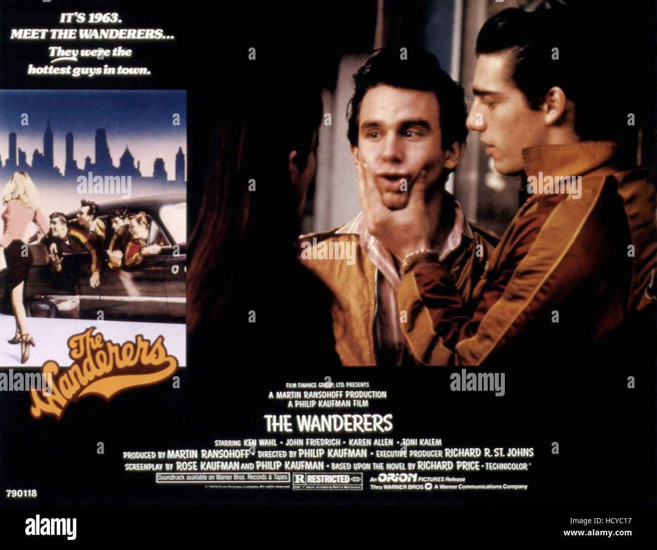 THE WANDERERS, John Friedrich, Ken Wahl, 1979 Stock Photo - Alamy