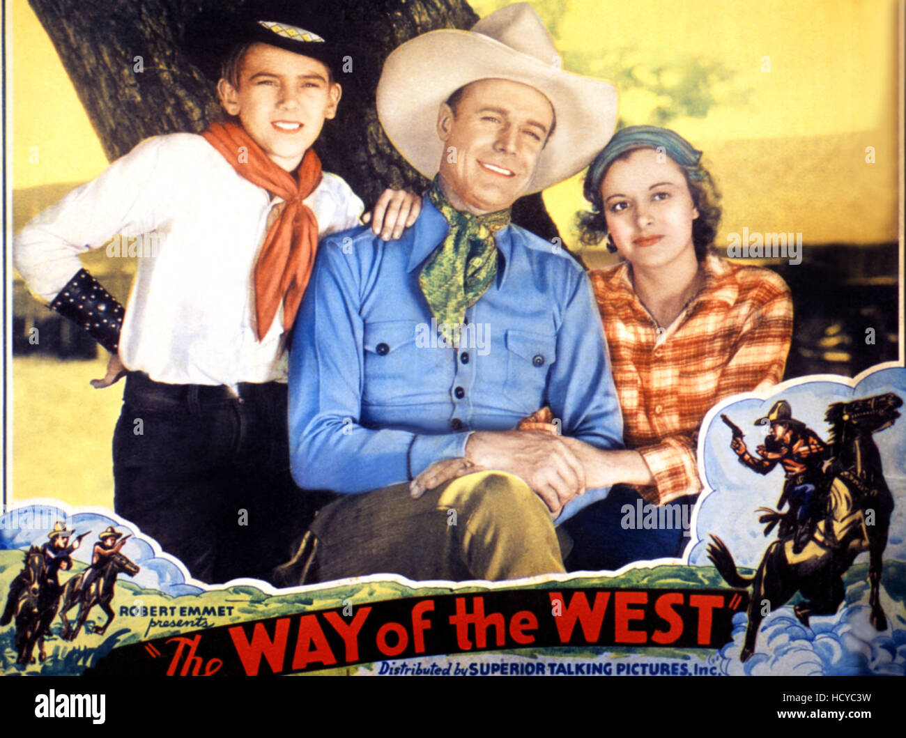 WAY OF THE WEST, l-r: Bobby Nelson, Hal Taliaferro (aka Wally Wales ...