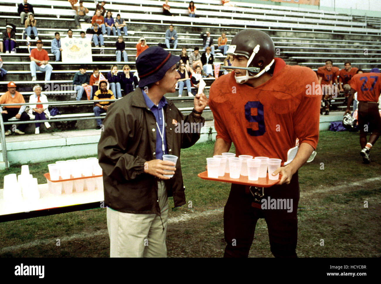 WATERBOY, Henry Winkler, Adam Sandler, 1998, tray Stock Photo - Alamy