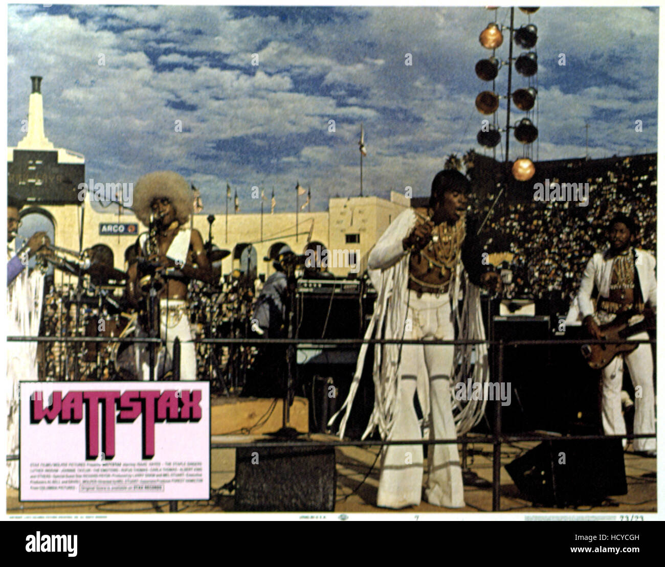 WATTSTAX, The Bar-Kays, 1973 Stock Photo - Alamy