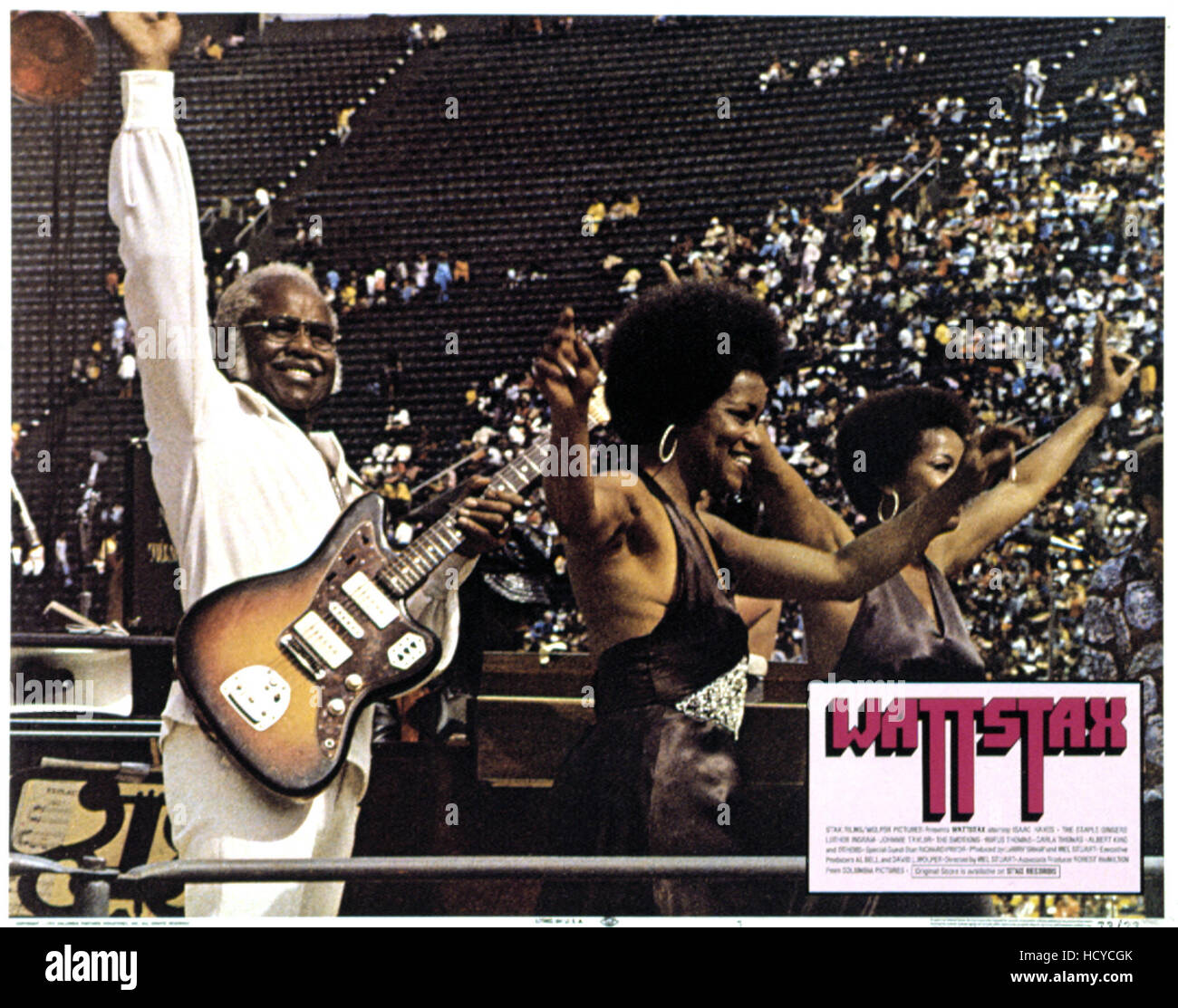 WATTSTAX, The Staple Singers, 1973 Stock Photo - Alamy