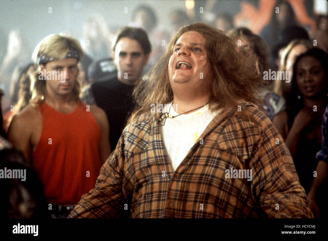WAYNE'S WORLD 2, Chris Farley, 1993, (c)Paramount/courtesy Everett ...