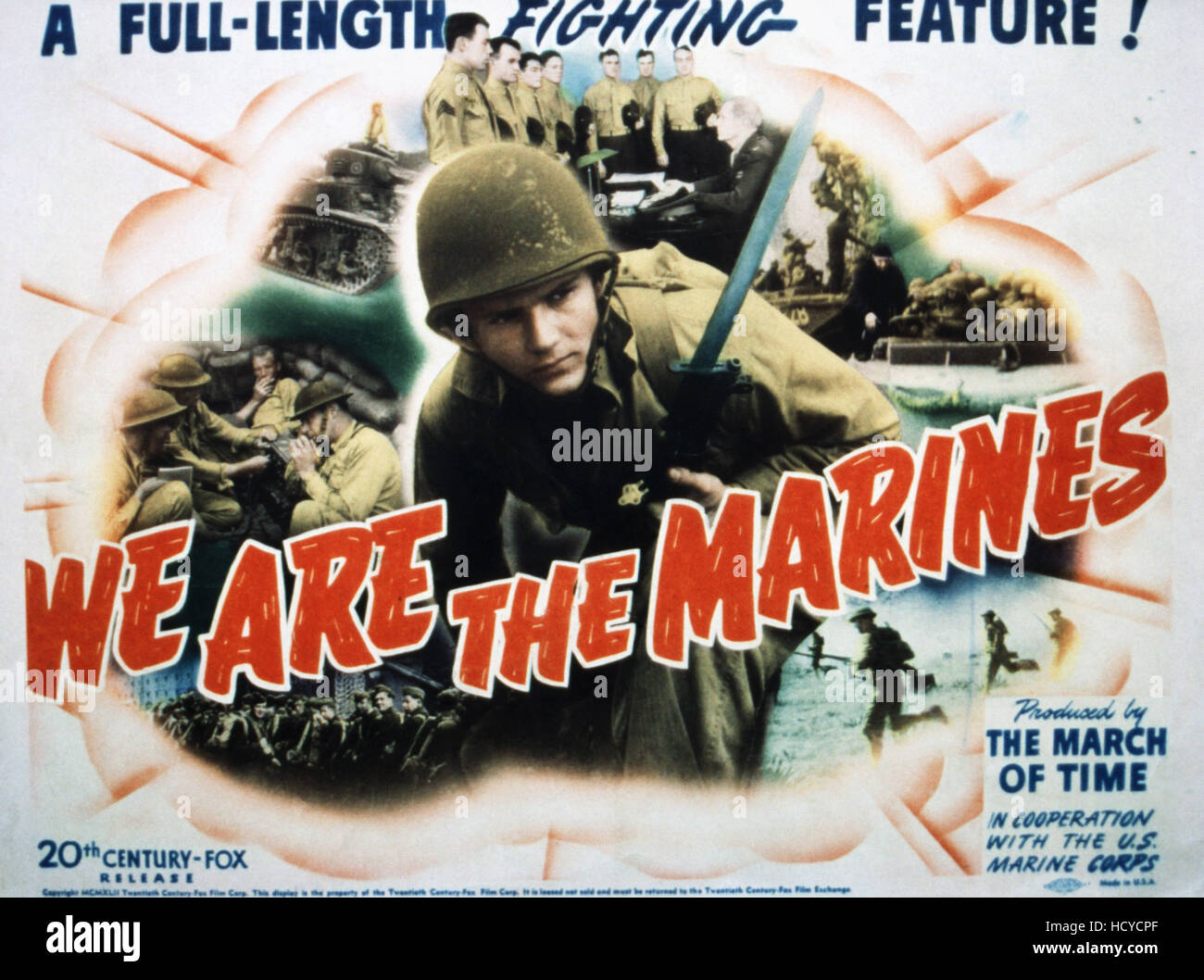 WE ARE THE MARINES, 1942, TM & copyright © 20th Century Fox Film Corp ...
