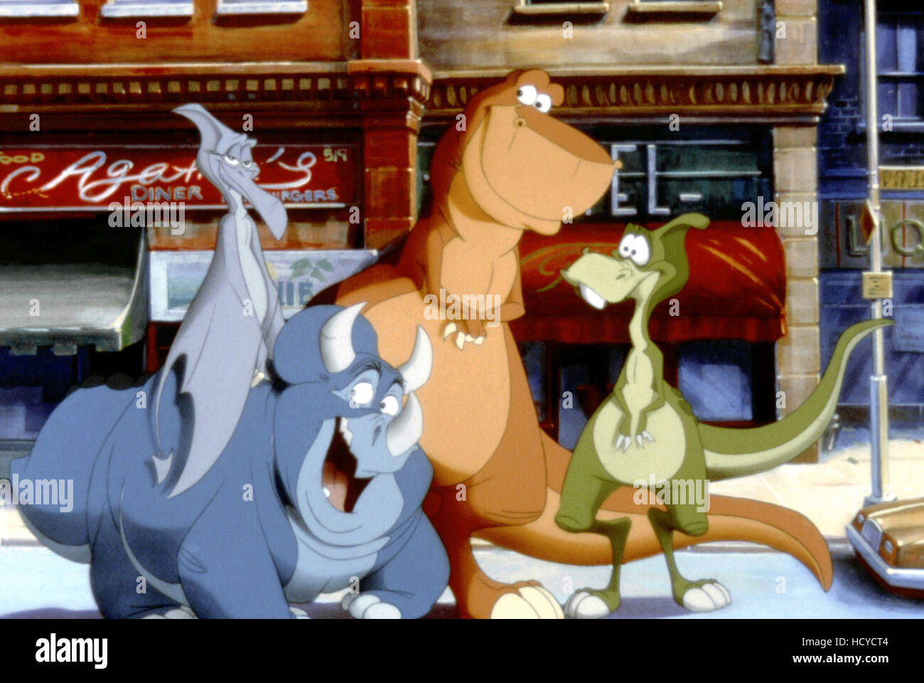 WE'RE BACK! A DINOSAUR'S STORY, Elsa, Woog, Rex, Dweeb, 1993, (c)MCA ...