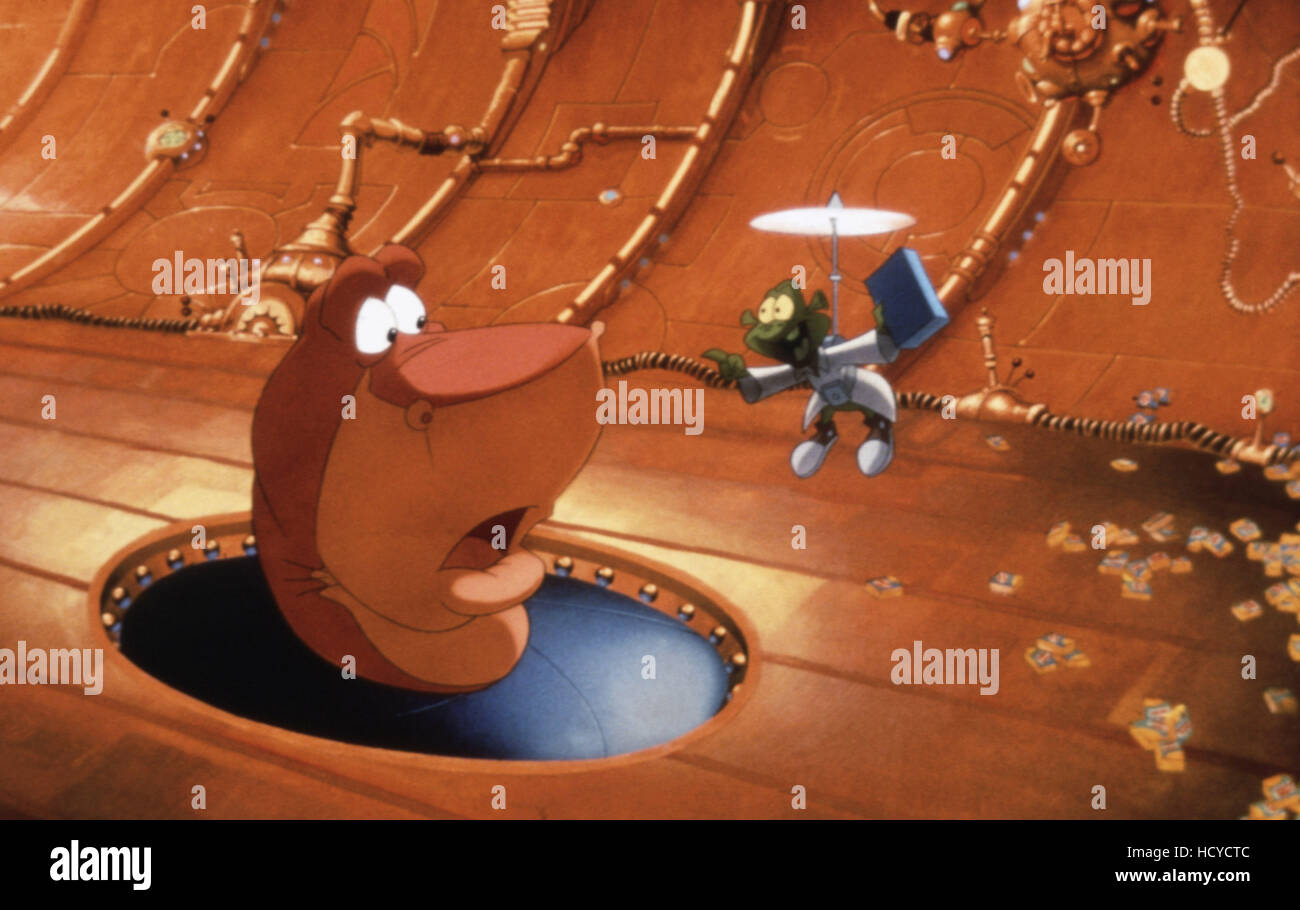 WE'RE BACK! A DINOSAUR'S STORY, from left: Rex, Vorb, 1993, © Universal ...
