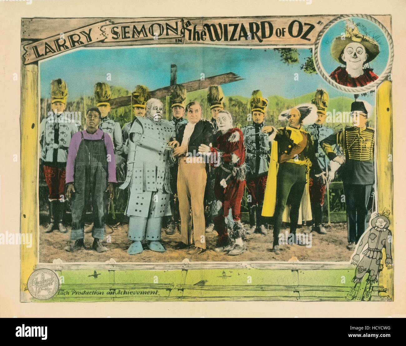 THE WIZARD OF OZ, Spencer Bell, Oliver Hardy, Charles Murray, Larry ...