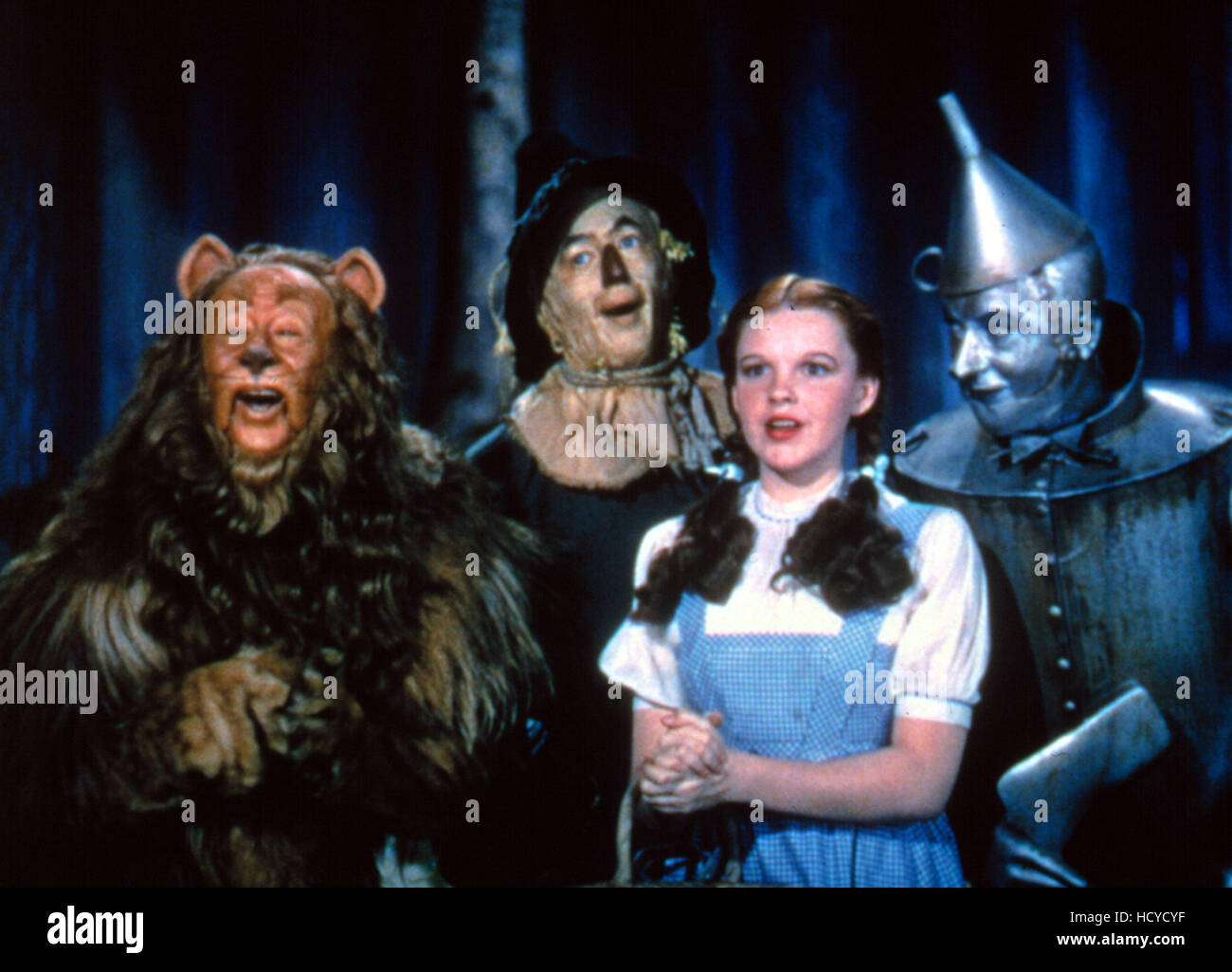 THE WIZARD OF OZ, Ray Bolger, Judy Garland, Bert Lahr, Jack Haley, 1939 ...
