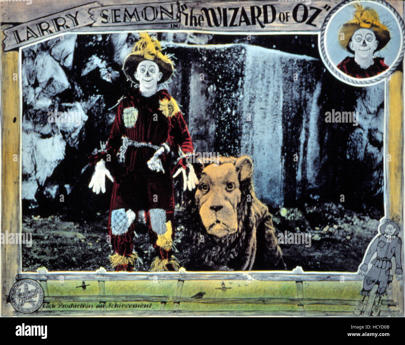 THE WIZARD OF OZ, Larry Semon, 1925 Stock Photo - Alamy