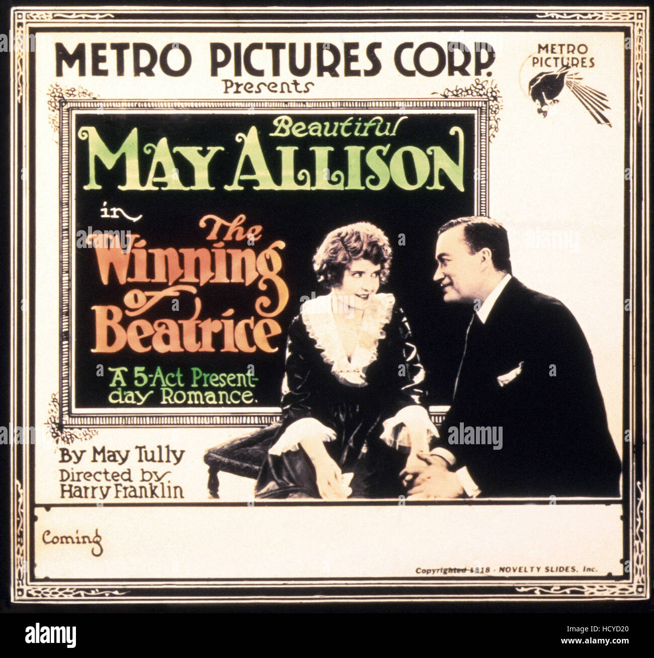 THE WINNING OF BEATRICE, US lobbycard, from left: May Allison, Hale ...