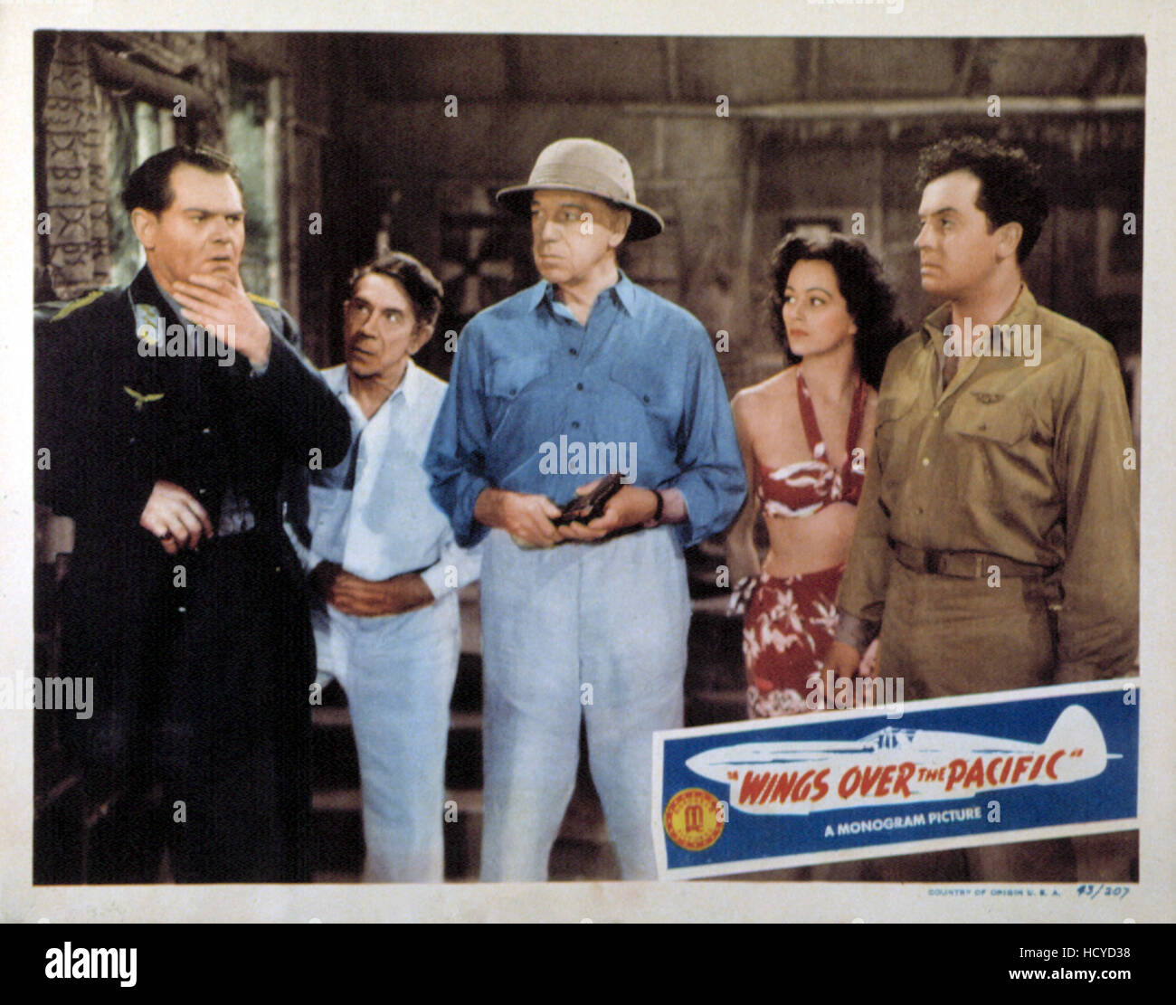 WINGS OVER THE PACIFIC, Henry Gutman, Ernie Adams, Montagu Love, Inez ...