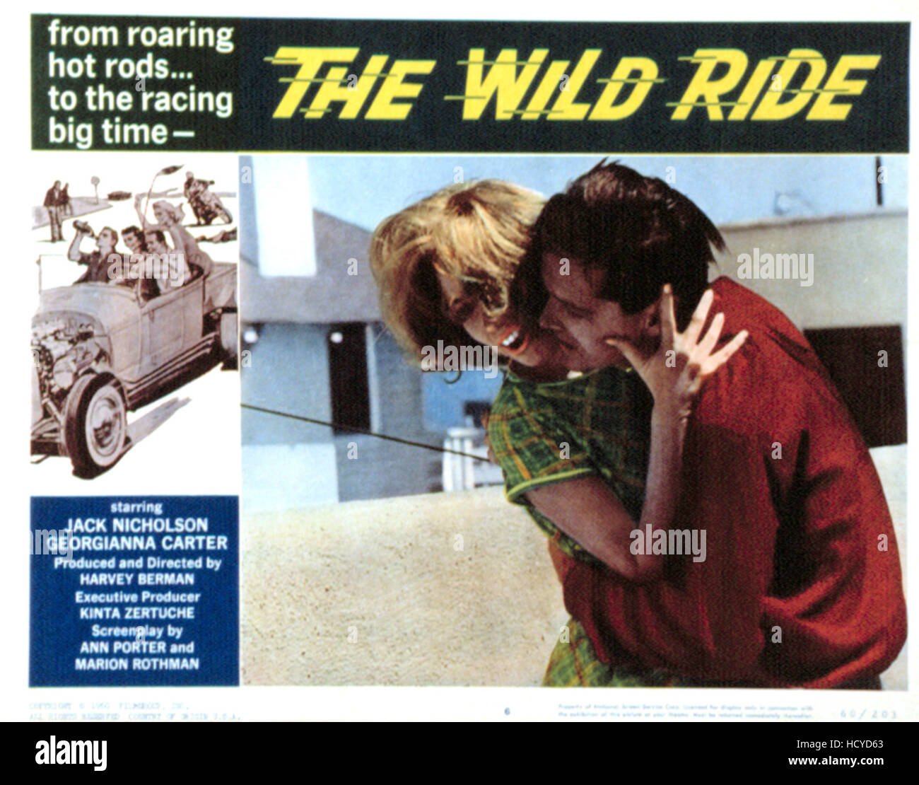 THE WILD RIDE, Jack Nicholson, 1960 Stock Photo - Alamy