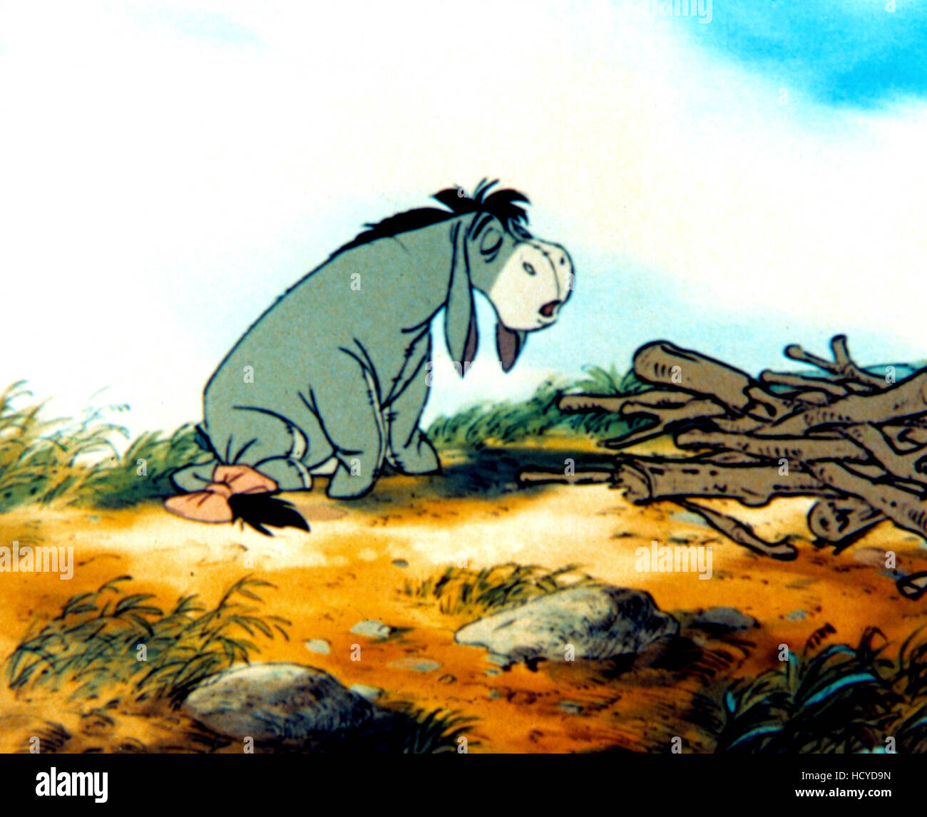 WINNIE THE POOH AND A DAY FOR EEYORE, Eeyore, 1983 Stock Photo - Alamy