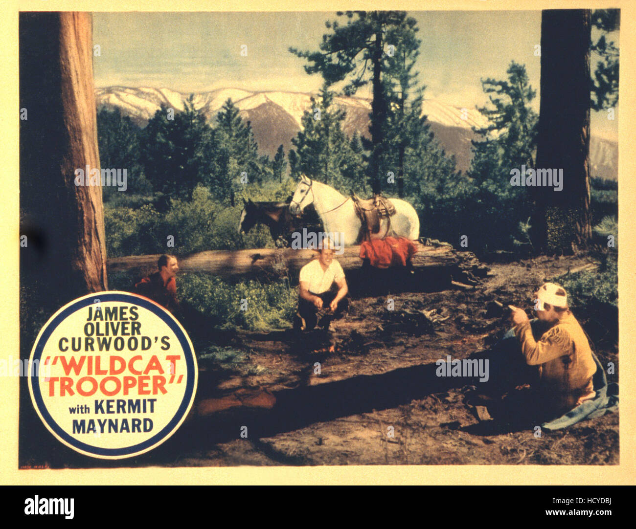 WILDCAT TROOPER, Fuzzy Knight, Kermit Maynard, Jim Thorpe, 1936 Stock ...