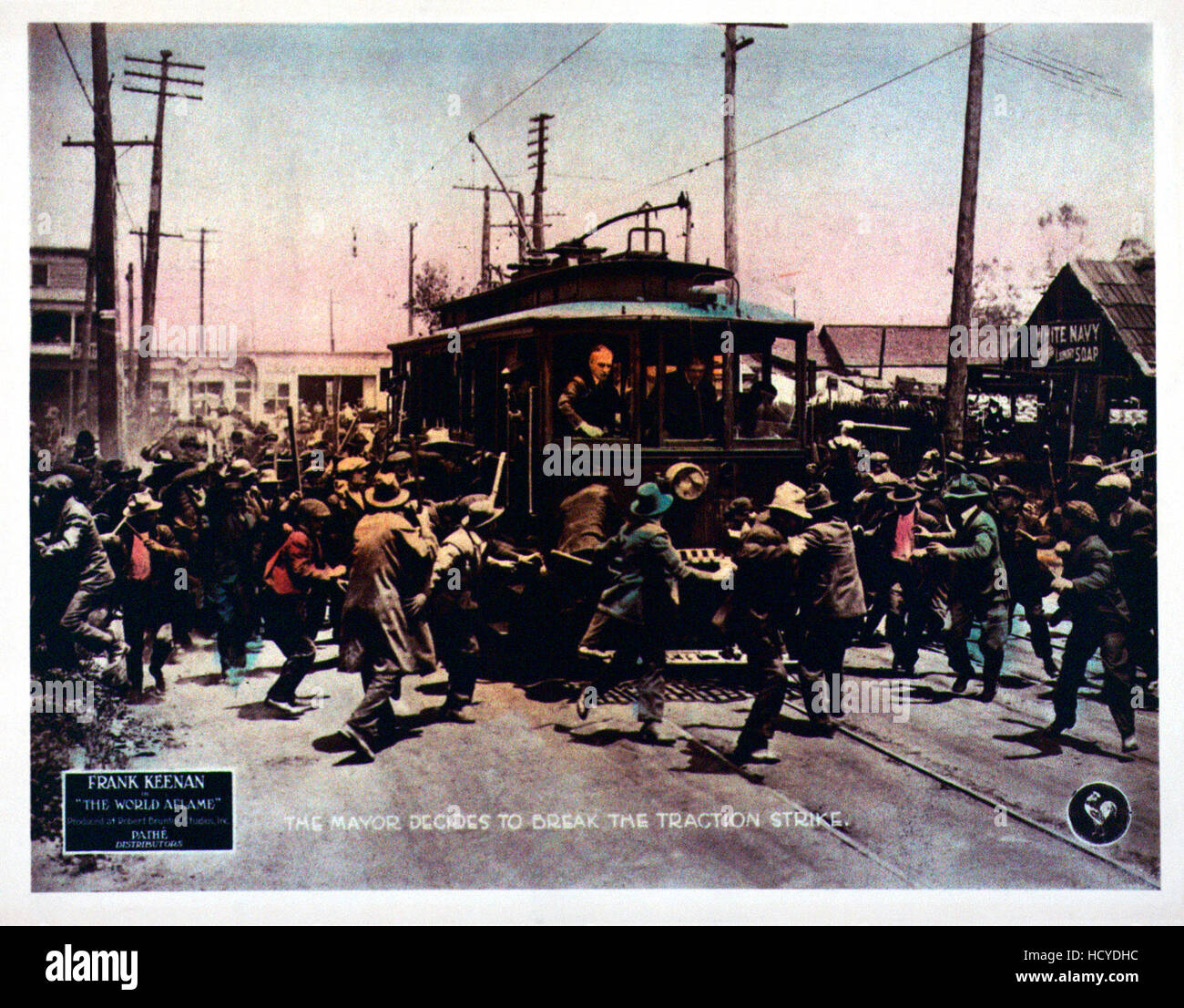 THE WORLD AFLAME, US lobbycard, 1919 Stock Photo - Alamy