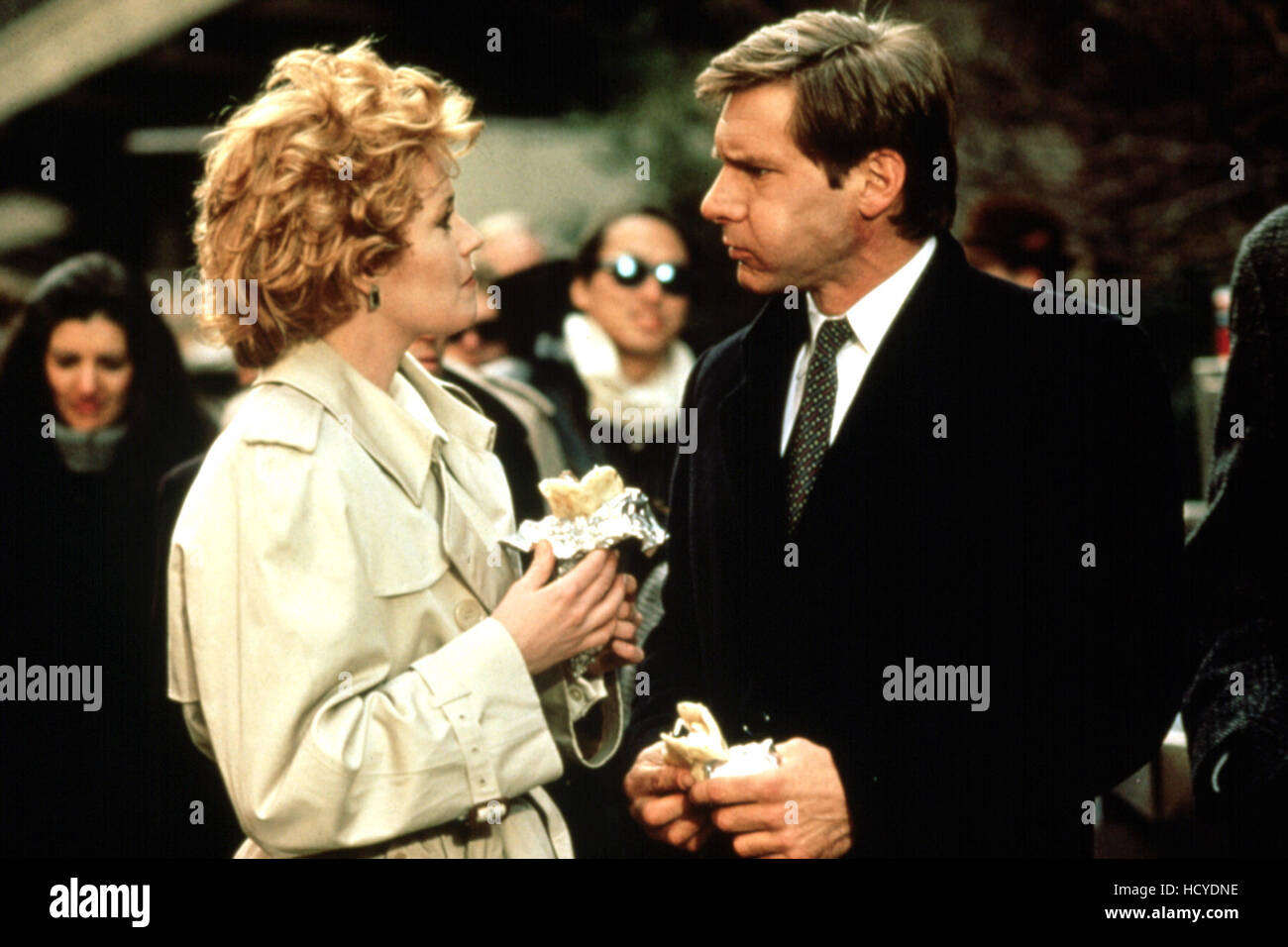 WORKING GIRL (1988) Melanie Griffith and Harrison Ford. TM and ...