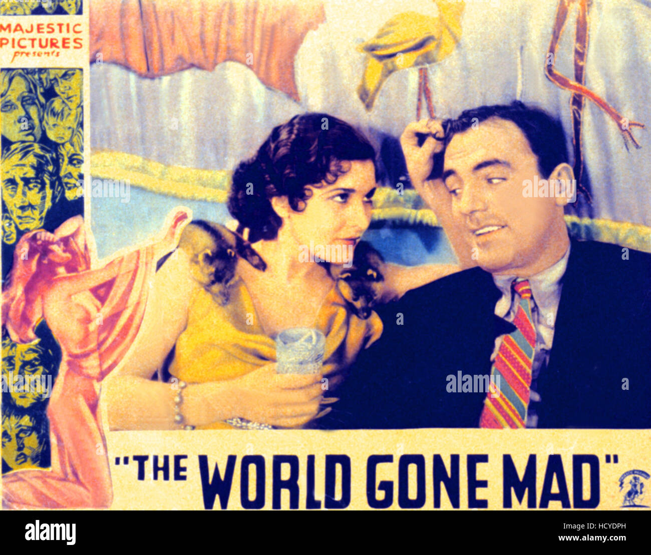 THE WORLD GONE MAD, Evelyn Brent, Pat O'Brien, 1933 Stock Photo - Alamy