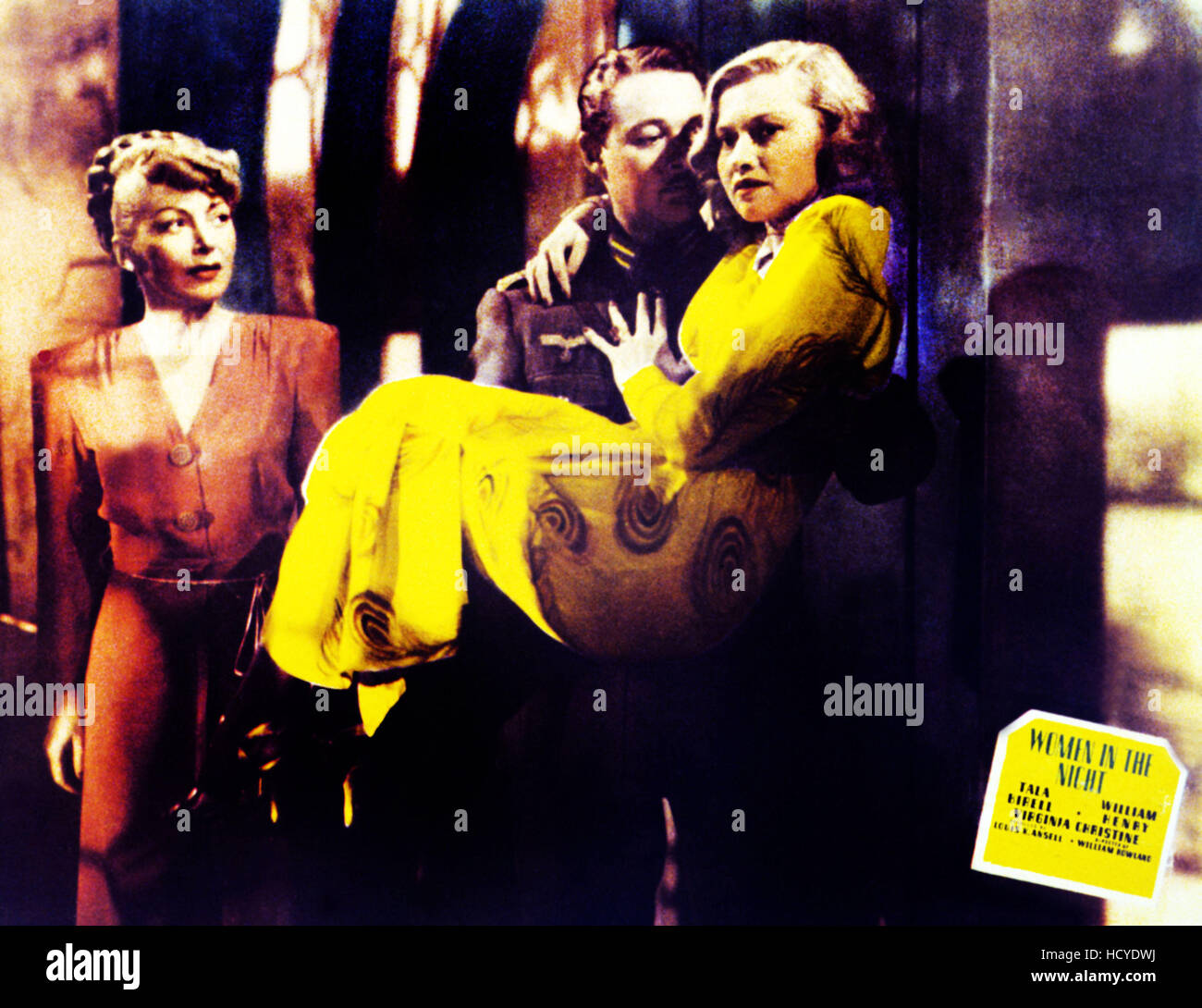 WOMEN IN THE NIGHT, l-r: Virginia Christine, William Henry, Tala Birell ...