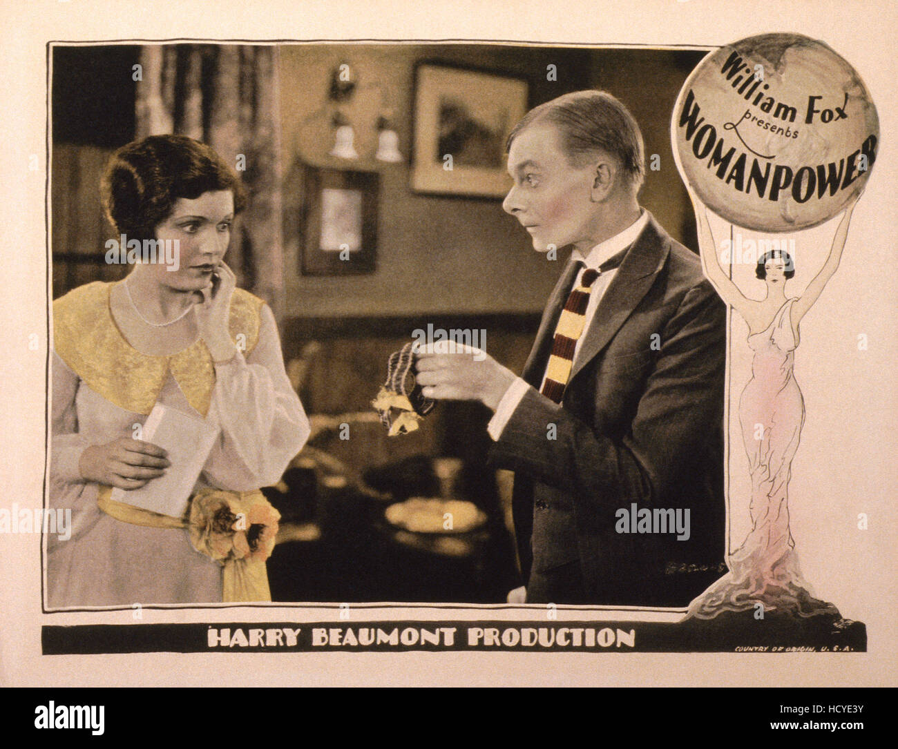 WOMANPOWER, US lobbycard, from left: Katherine Perry, Ralph Sipperly ...