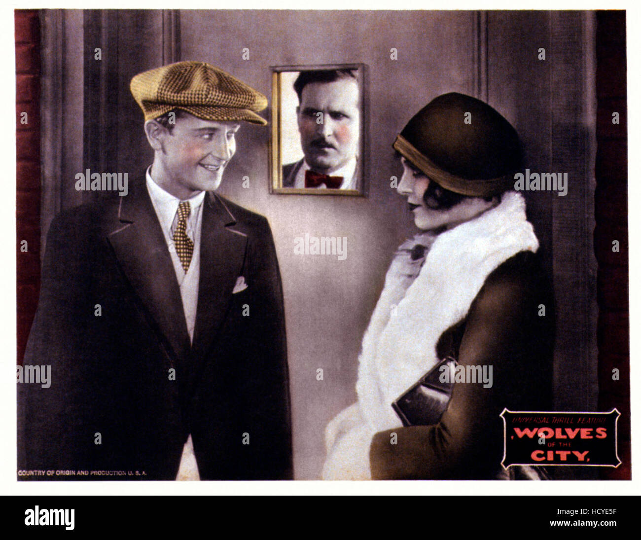 WOLVES OF THE CITY, US lobbycard, front from left: Bill Cody, Sally ...