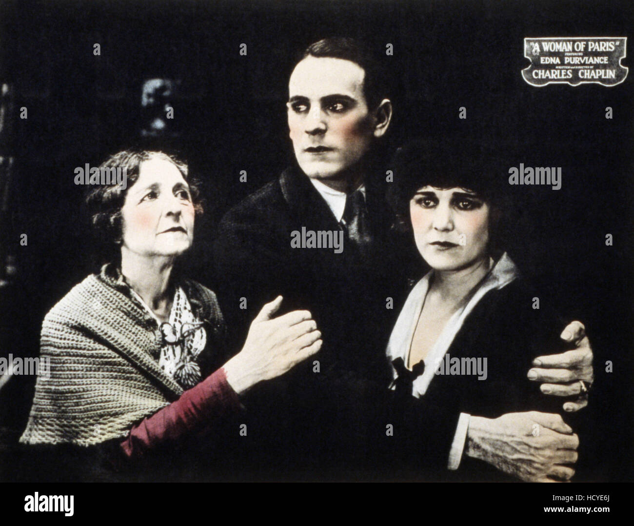 A WOMAN OF PARIS: A DRAMA OF FATE, Lydia Knott, Carl Miller, Edna ...