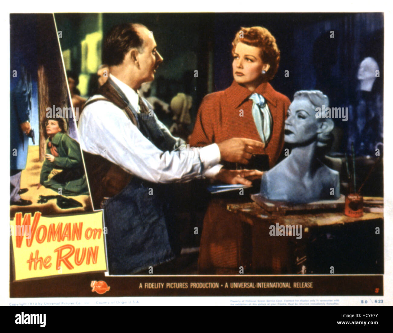 WOMAN ON THE RUN, Ann Sheridan, 1950 Stock Photo - Alamy
