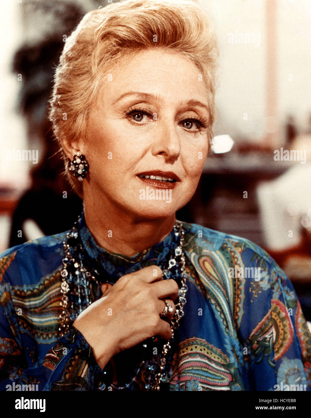 Celeste Holm, ca. 1980s Stock Photo - Alamy