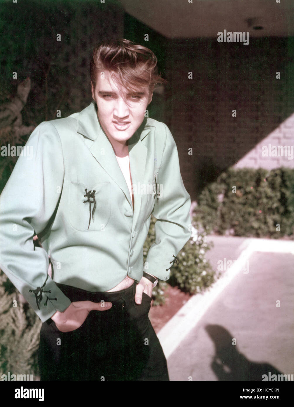 Elvis Presley in the mid 1950s Stock Photo - Alamy