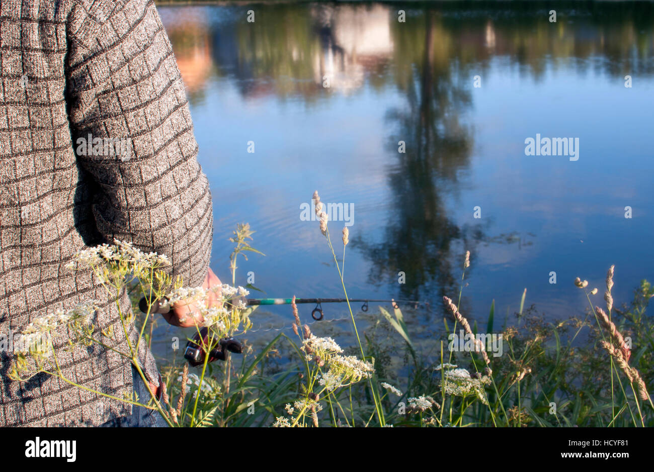 Rod fisherman hi-res stock photography and images - Alamy
