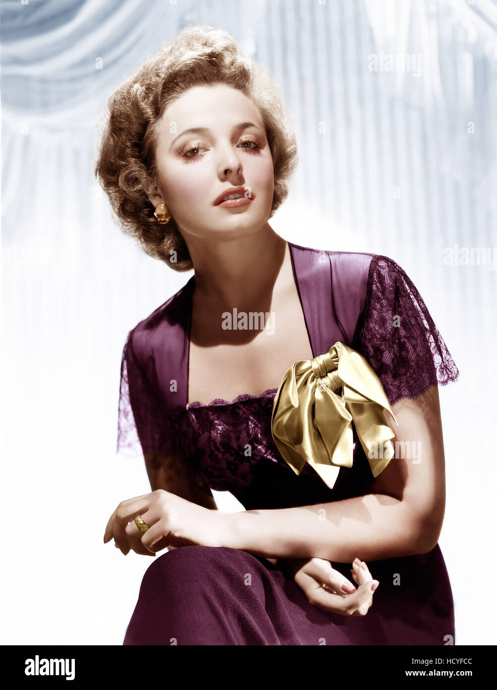 Laraine Day, ca. early 1940s Stock Photo - Alamy