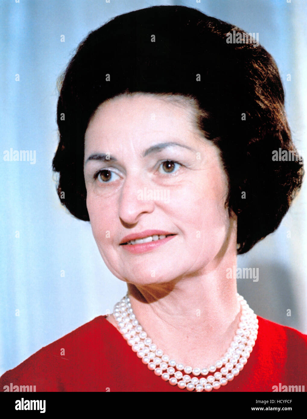 Lady Bird Johnson, c. 1960s Stock Photo - Alamy